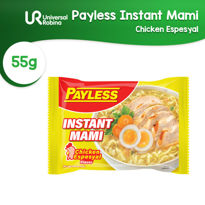 Payless Instant Mami Chicken Espesyal (55g) | Lazada PH