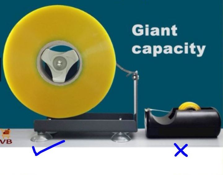 Heavy Duty Stand Tape Dispense Industrial Tape Dispense Large Volume ...