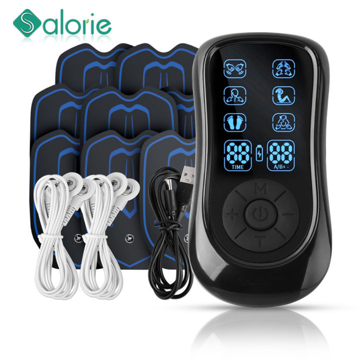 【Be worth】 Ems Tens Unit Muscle 6-Mode Tens Machine For Pain Relief ...