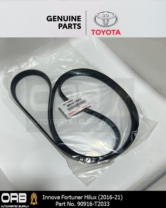 Toyota Fortuner Innova Hilux ( 2016 - 2021 ) - Timing Belt Drive Belt ...