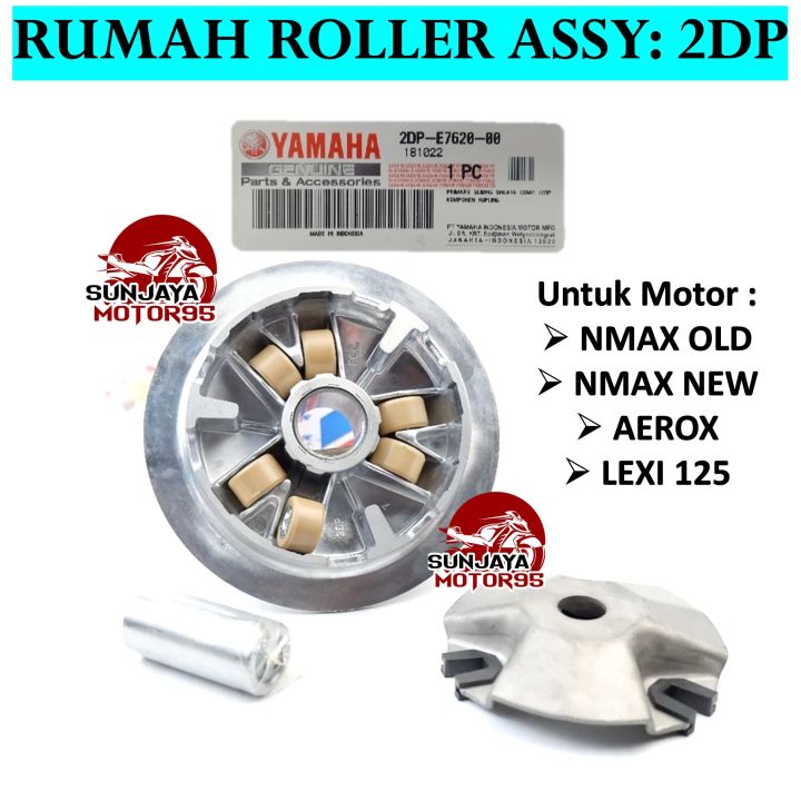 RUMAH ROLLER ASSY SET ROLLER YAMAHA NMAX / AEROX / LEXI KODE 2DP ...