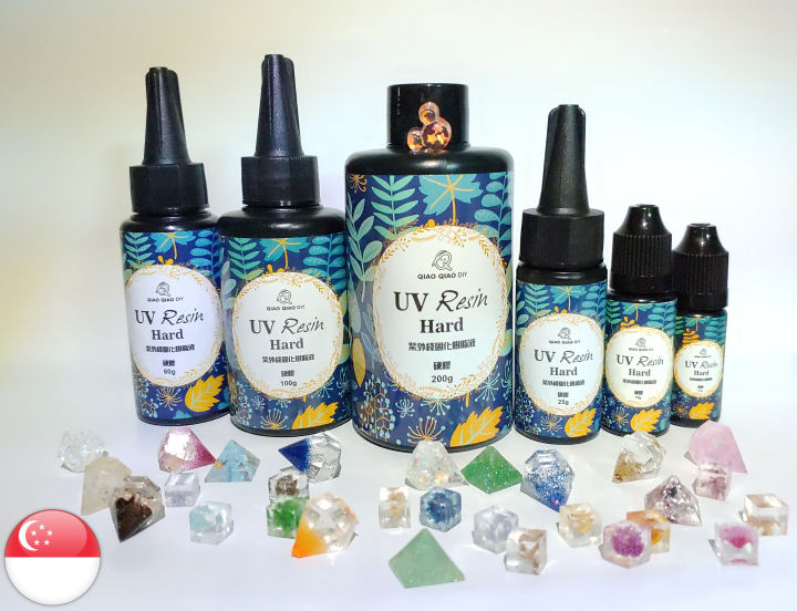 Epoxy Clear UV Cure Resin Hard DIY Sunlight Solar Cure Ultraviolet ...