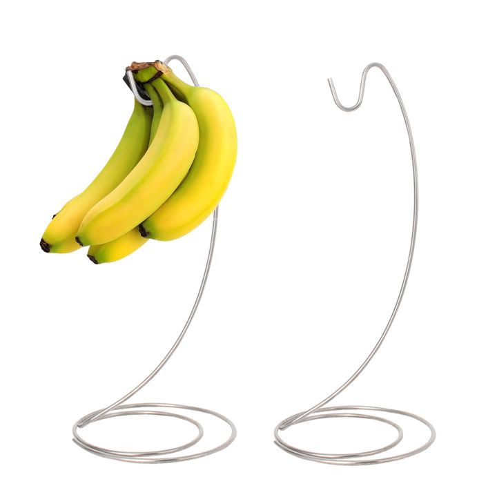 Davea Banana Hanger Tree Stand Countertop Fruit Stand Space-saving ...