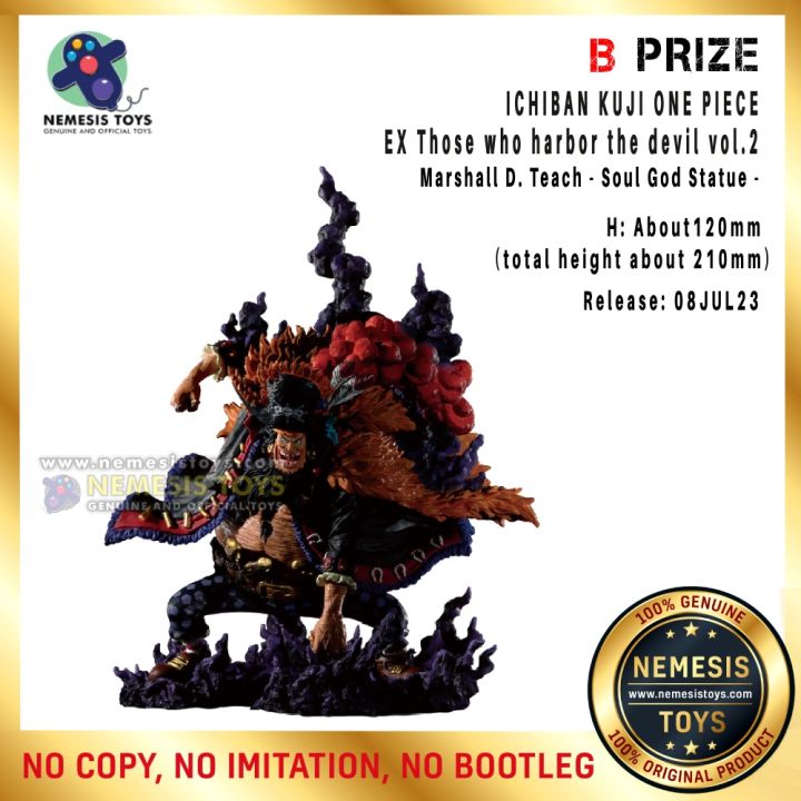 Ichiban Kuji One Piece Ex Those Who Harbor The Devil Vol2 Blackbeard Figure Lazada