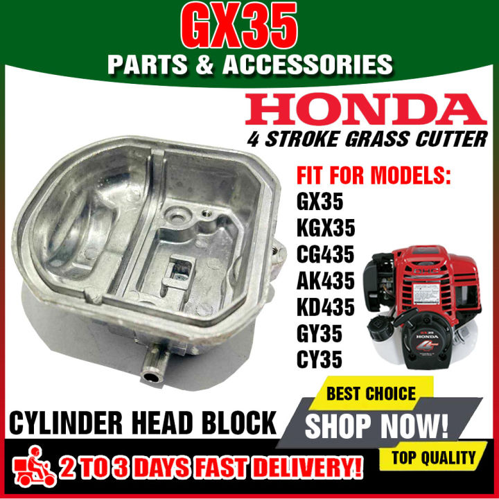 Cylinder Head Cover GX35 for GX35 KGX35 Honda 4 stroke Grass Cutter ...