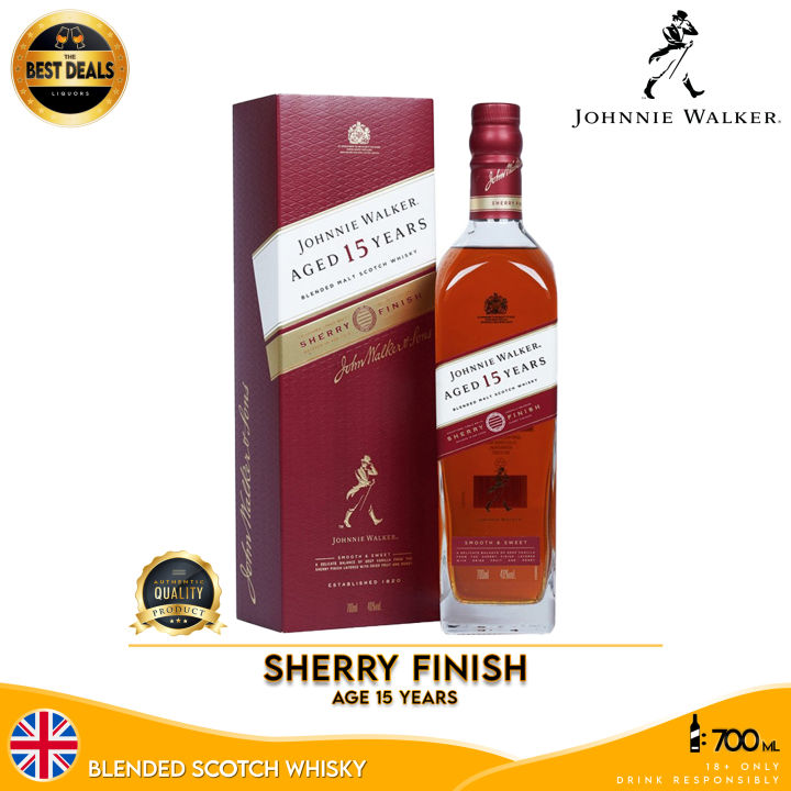Johnnie Walker 15 Year Old Sherry Finish 700ml | Lazada PH