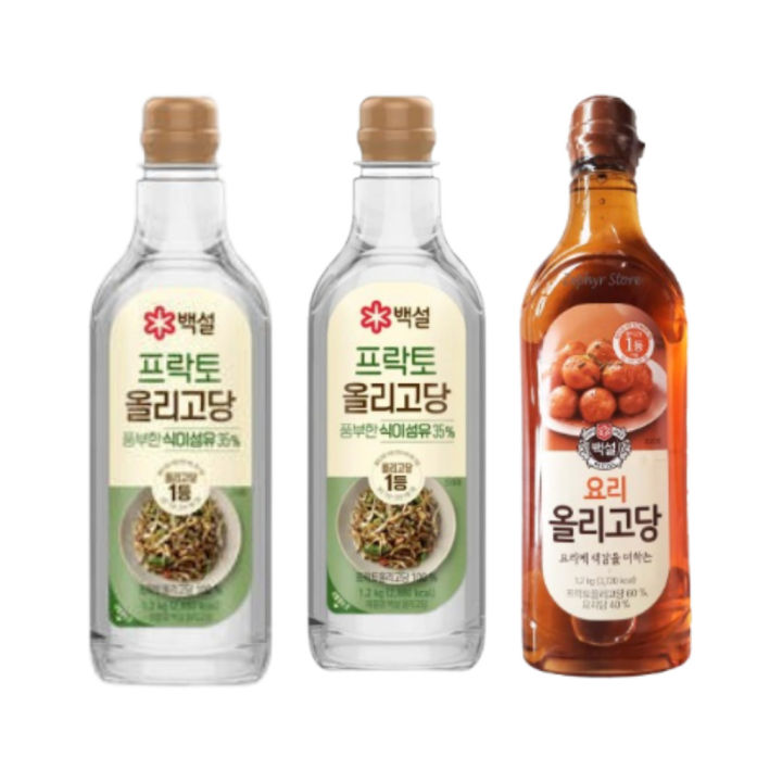 CJ Beksul Cooking Oligo Syrup 1.2kg / Fructo Oligosaccharide Syrup 700g ...