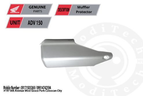 Honda Genuine Muffler Cover for ADV 150 | Lazada PH