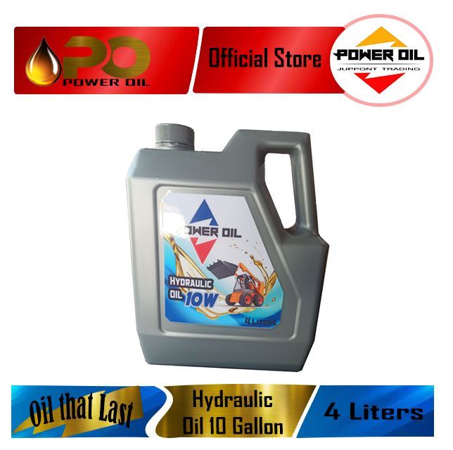 Gallon Power Oil Hydraulic Oil 10 (4 Liters) | Lazada PH