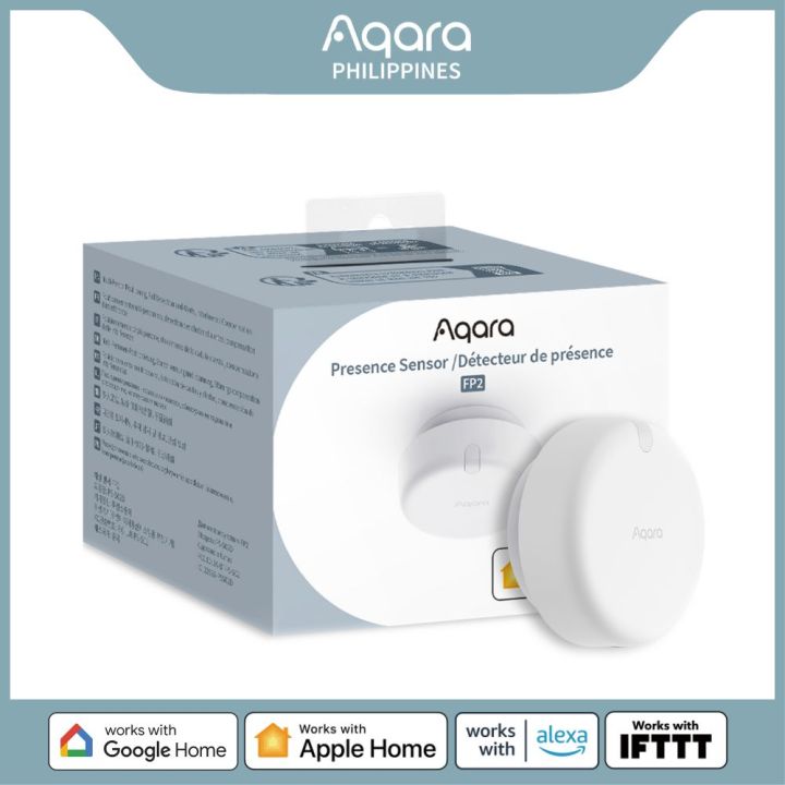 Aqara Presence Sensor FP2 (White) supports Apple Homekit, Google Home ...
