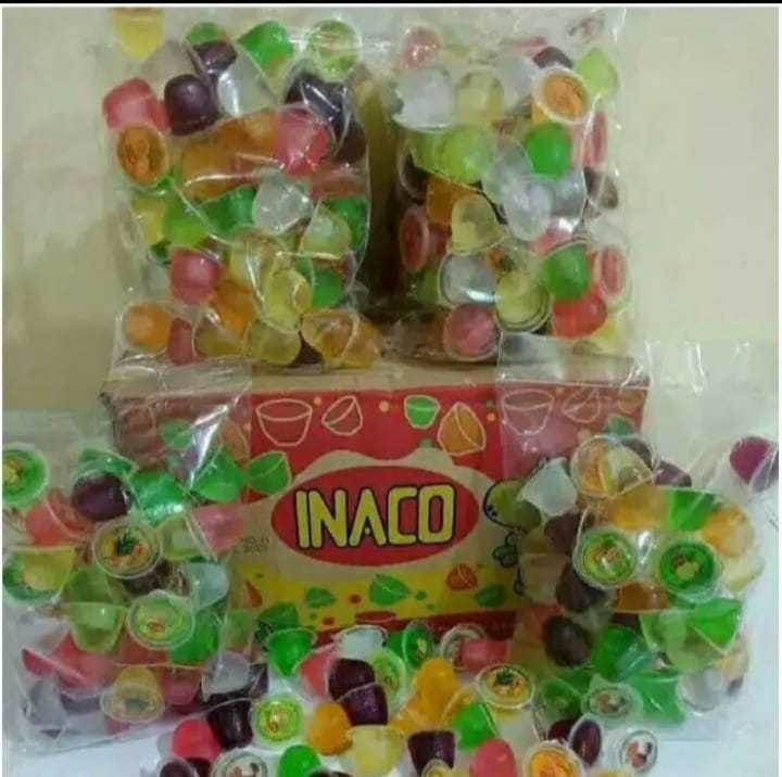 INACO MINI JELLY MIX FRUIT 1 KG ISI ( 66 Pcs ) agar agar | Lazada Indonesia