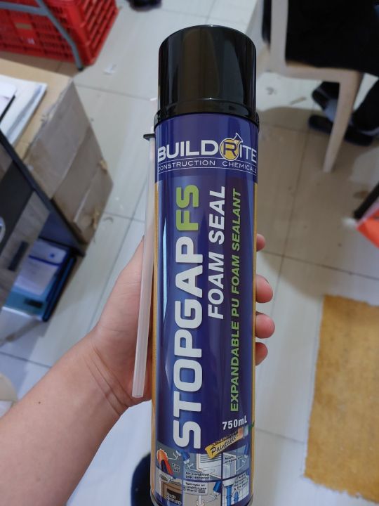 Buildrite Polyurethane Expanding Foam Sealant 750ml (Gaps Sa Aircon ...