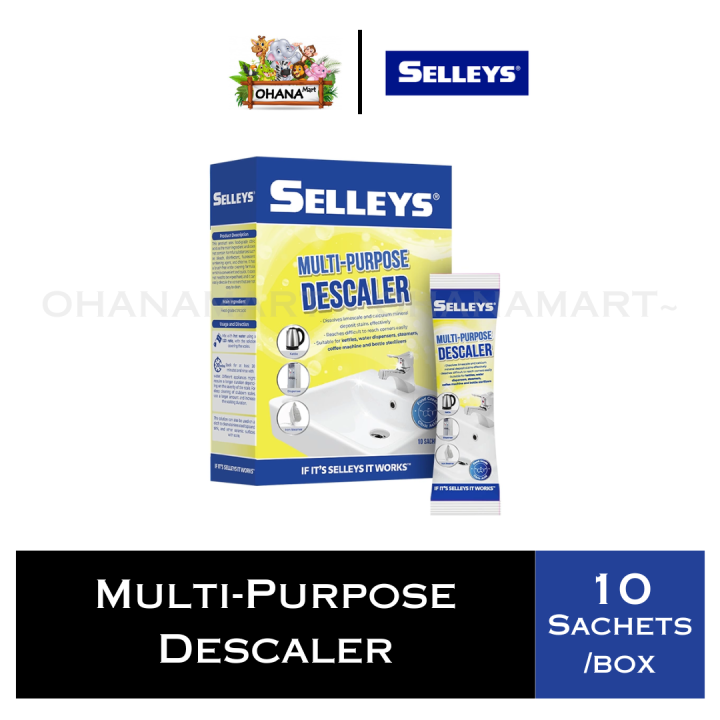 SELLEYS® Multi-Purpose Food Safe Limescale & Calcium Descaler - For ...