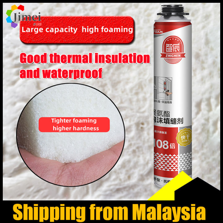 Polyurethane Expanding White Insulating Foam Spray sealant PU spray expanding foam insulation ...
