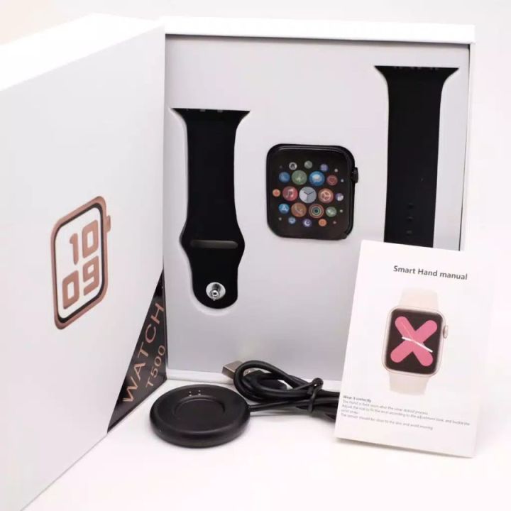 SMARTWATCH T500 Series 5 bisa telfon dan ganti wallpaper | Lazada Indonesia