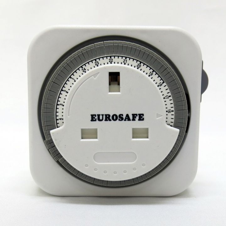 Eurosafe 24hrs 13a Plug In Timer Switch [sirim] White Lazada