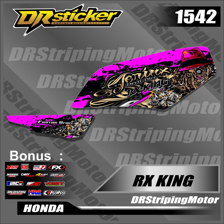 1542 Sticker Striping YAMAHA RX KING Variasi Semi Full | Lazada Indonesia