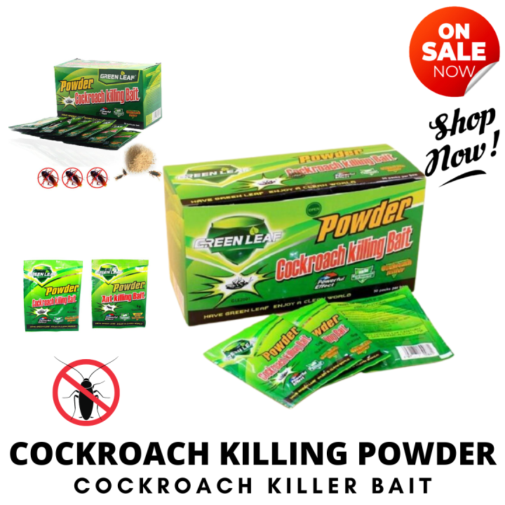 Effective COCKROACH KILLING BAIT POWDER (50pcs) - Green Leaf Powder ...