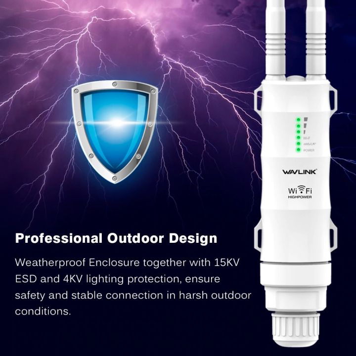Router Indoor Outdoor Access Point 600Mbps 2.4G+5GHz ตัวกระจายสัญญาณ ...