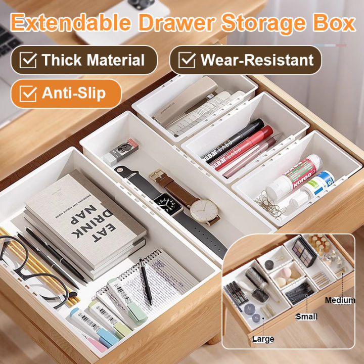 Kitchen Drawer Builtin Divider Dressing Compartment Expandable ...