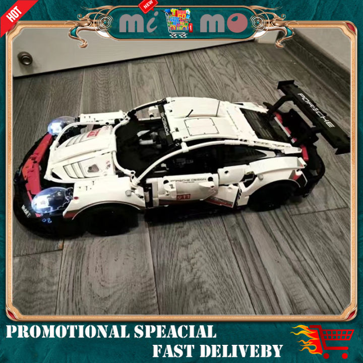 [Ready Stock]Porsche 911 Compatible Building Blocks Toys 1631pcs DIY ...
