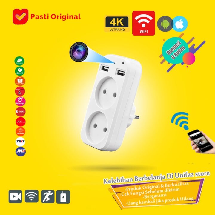 Spy Cam wireless / Spy camera / Colokan Listrik Kamera / Spy wifi ...