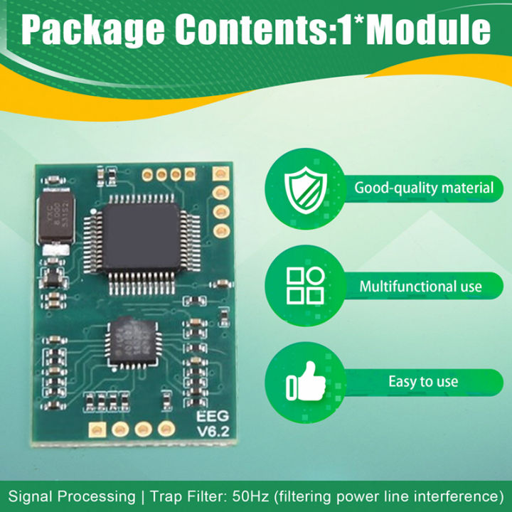EEG Signal Acquisition Module- Brain Wave Sensor Electroencephalogram ...