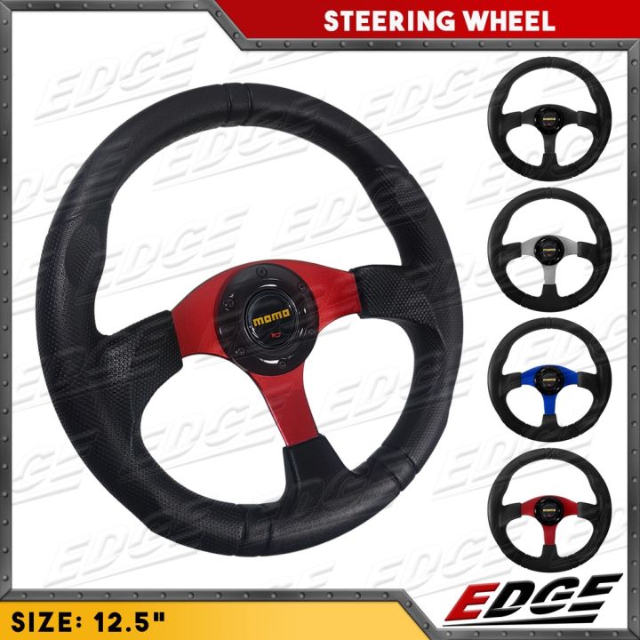 MOMO 12.5" Steering Wheel - SW-8914 // 12.5 inch universal with horn ...