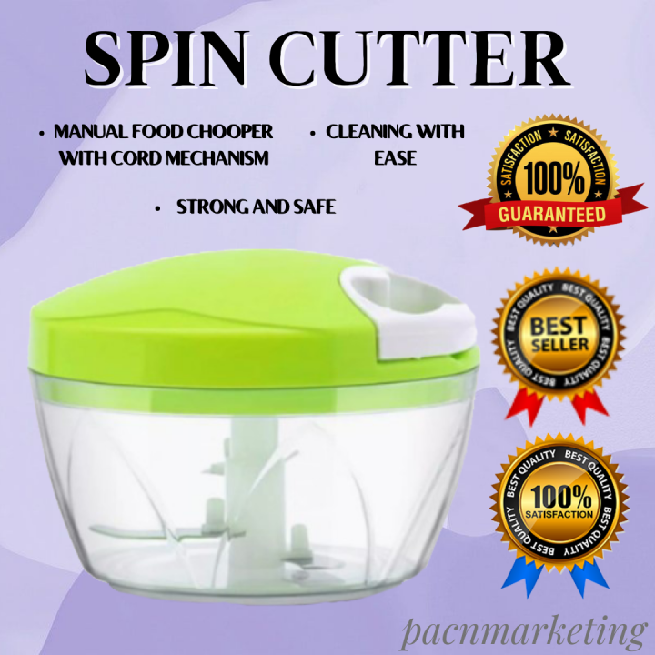 Best Seller SPIN CUTTER | Manual Food Chooper With Cord mechanism ...