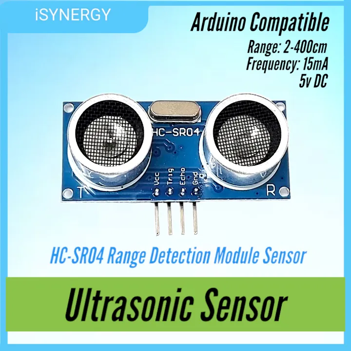 Ultrasonic Sensor Module HC-SR04 Distance Measuring Transducer Sensor Arduino Wave Detector ...