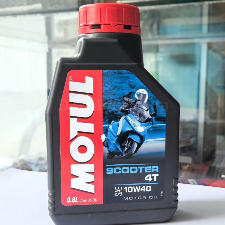 Motul 10W40 4T Fully Synthetic Engine Oil (800ml/1L) for Yamaha NMAX ...
