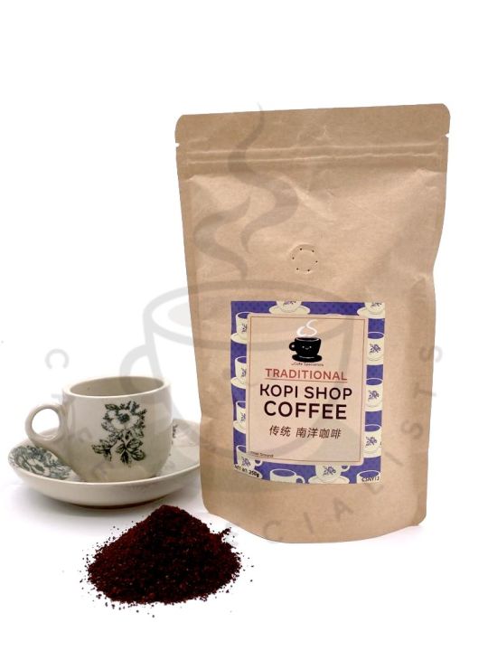 Cafe Specialists CSNY13 Traditional Kopi Shop Premium Roasted Ground ...
