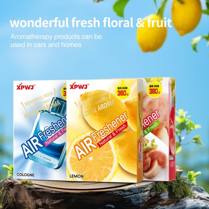 Cologne Box for Car Deodorant Plant Extract Balm Fragrance Scent ...