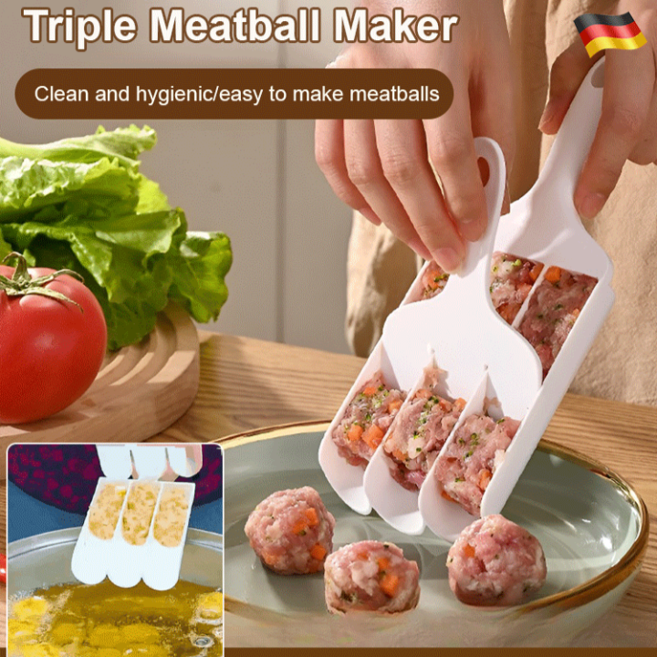 GiiMall Household meatball machine maker meat pressing machine triple ...