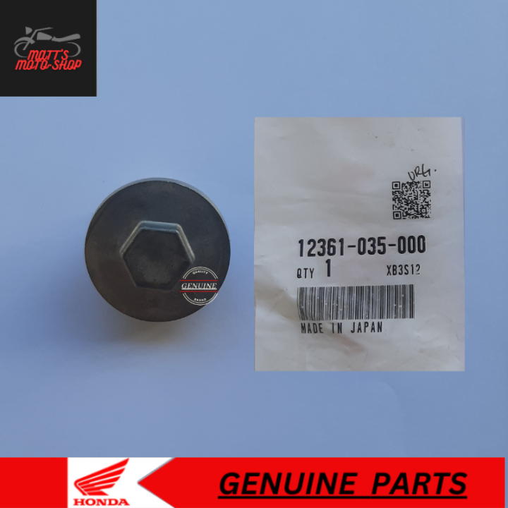 ORIGINAL HONDA TAPPET CAP PART#12361-035-000 FOR HONDA CLICK 125i (V1 ...