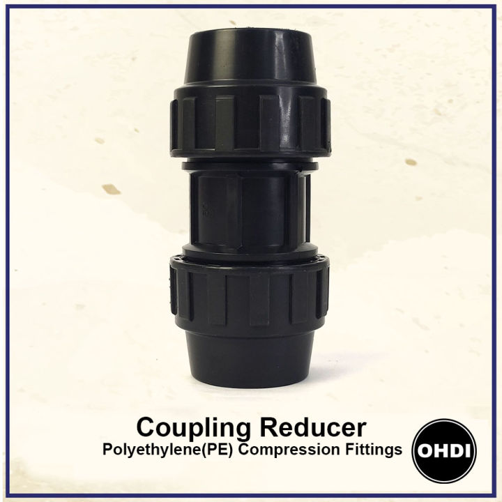 Polyethylene(PE) Compression Fittings Coupling Reducer 1x1/2 inches | Lazada PH