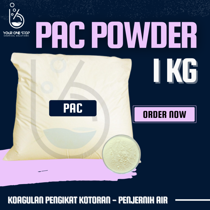 PAC Bubuk - Poly Aluminium Chloride - Penjernih Air - Obat Penjernih ...