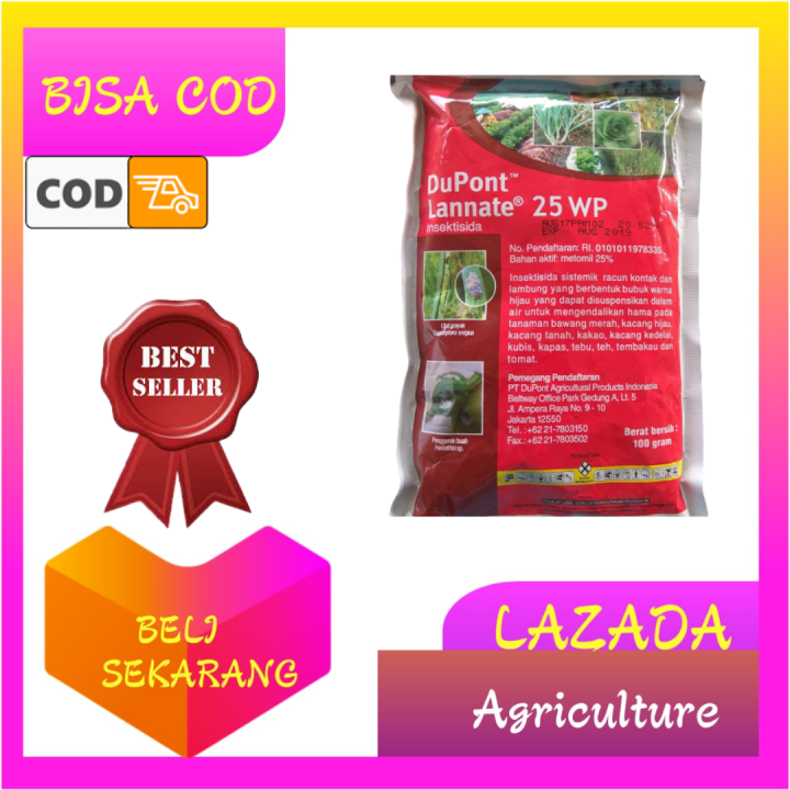 Insektisida Lannate 25WP - 100 gram | Lazada Indonesia