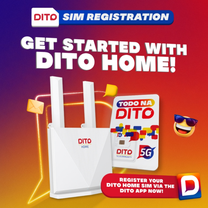 DITO Home Prepaid WiFi Modems Starter Kit plus 5G Sim with 70GB DATA ...