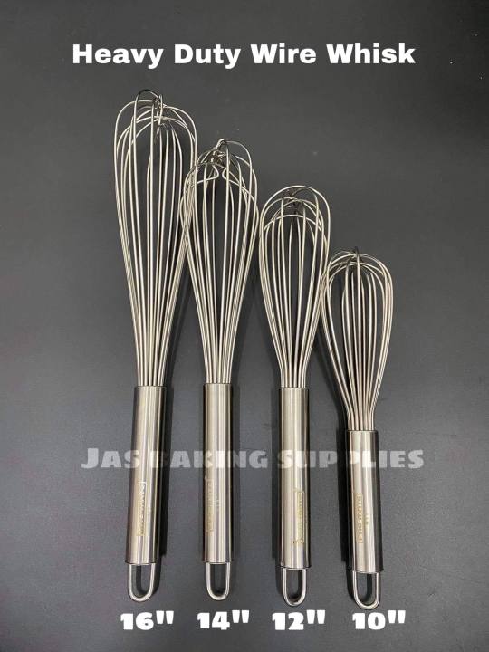 HEAVY DUTY WIRE WHISK STAINLESS STEEL WIRE WHISK | Lazada PH