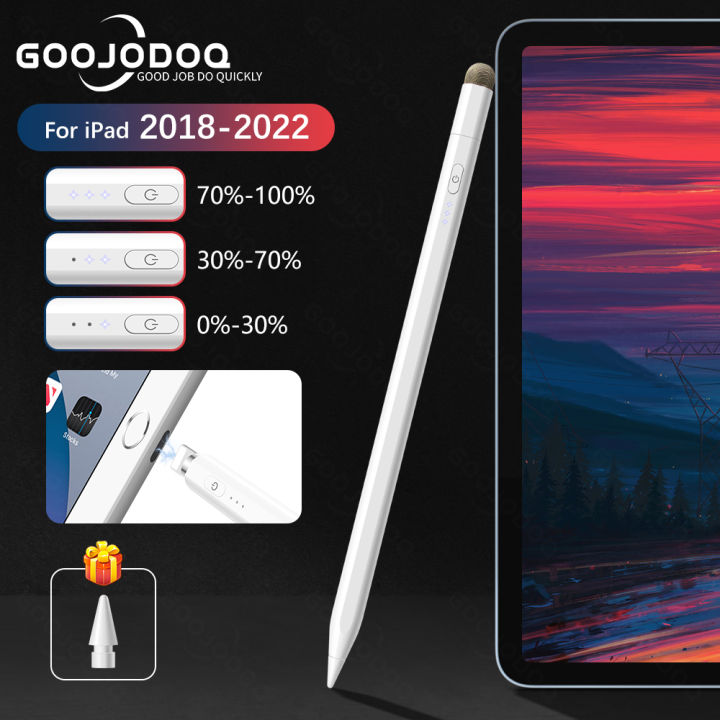 GOOJODOQ 2 in 1 Stylus Pen for Android iPad Pencil for iPad 2018-2022 ...