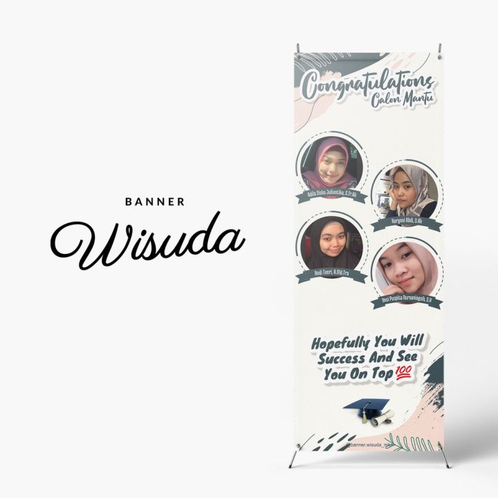 Spanduk foto wisuda / Spanduk Wisuda / Spanduk 60x160cm + Tiang x ... Spanduk foto wisuda / Spanduk Wisuda / Spanduk 60x160cm + Tiang x ...