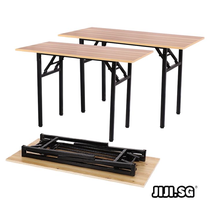 (JIJI.SG) RICKARD Folding Table / gs table / Foldable / Portable / Desk | Lazada Singapore