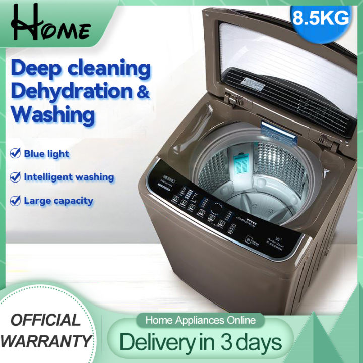 [New Arrival] HOME 8.5KG Fully Automatic Washing Machine、Multi-Function ...