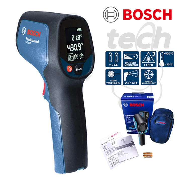 Alat Detektor Termal Digital Thermo Detector Bosch GIS 500 Professional ...