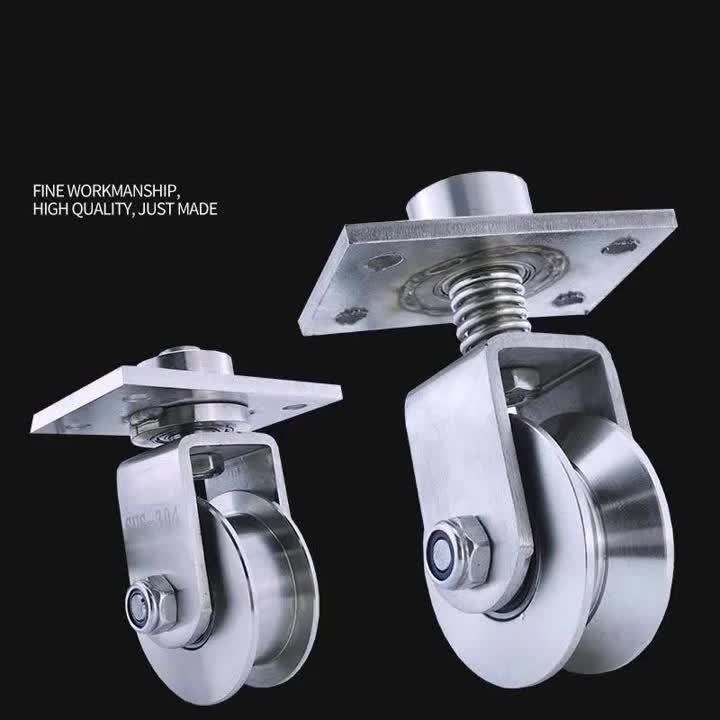 Gate U V Omni-Wheel Universal Roller Wheel เหล็กโหลดฮาร์ดแวร์หนัก ...