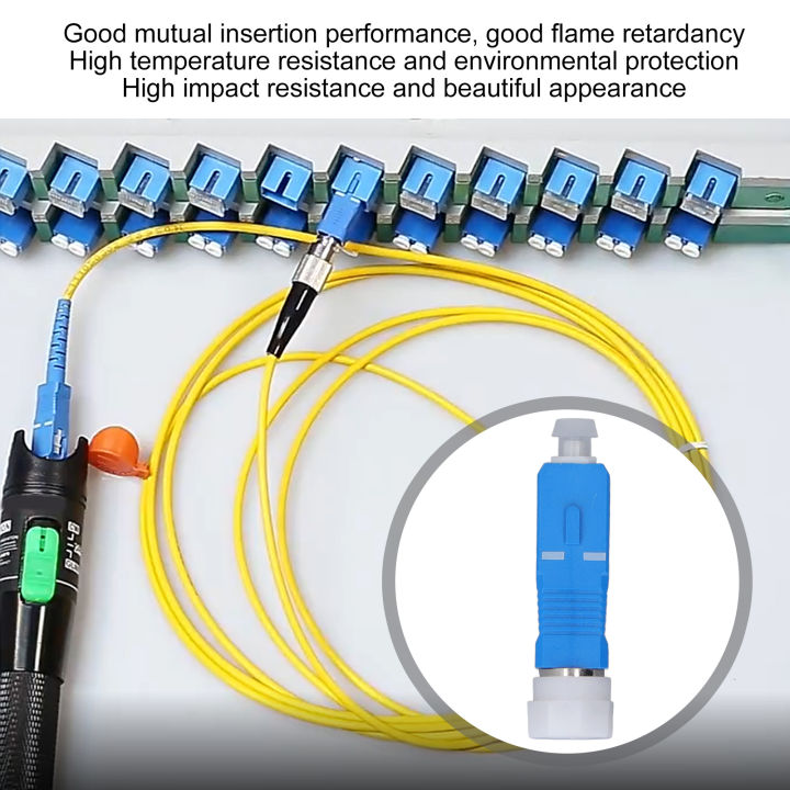 Fiber Optic Connector Adapter Optical Fiber Convertor Adapter Versatile ...