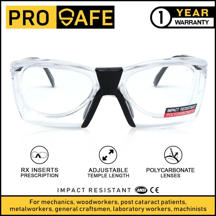 ProSafe SHIELD RX-insert Safety Goggles/Glasses for Men/Women | EYE REP ...