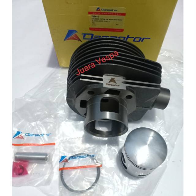 Boring Vespa Lubang 3 150cc Cylinder Blok Komplit Danmotor Murah ...