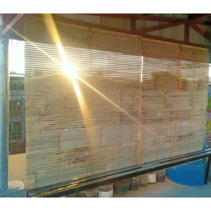 Bamboo Blinds/ Sunlight Breaker 4x7ft 5x7ft | Lazada PH